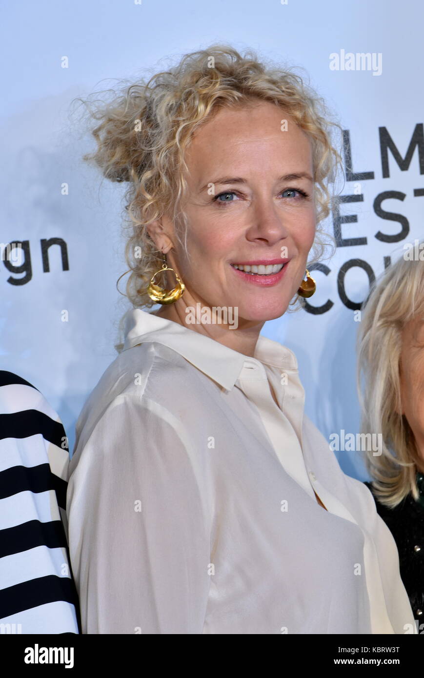 Cologne, Germany. 29th Sep, 2017. Actress Katja Riemann arrives for the ...