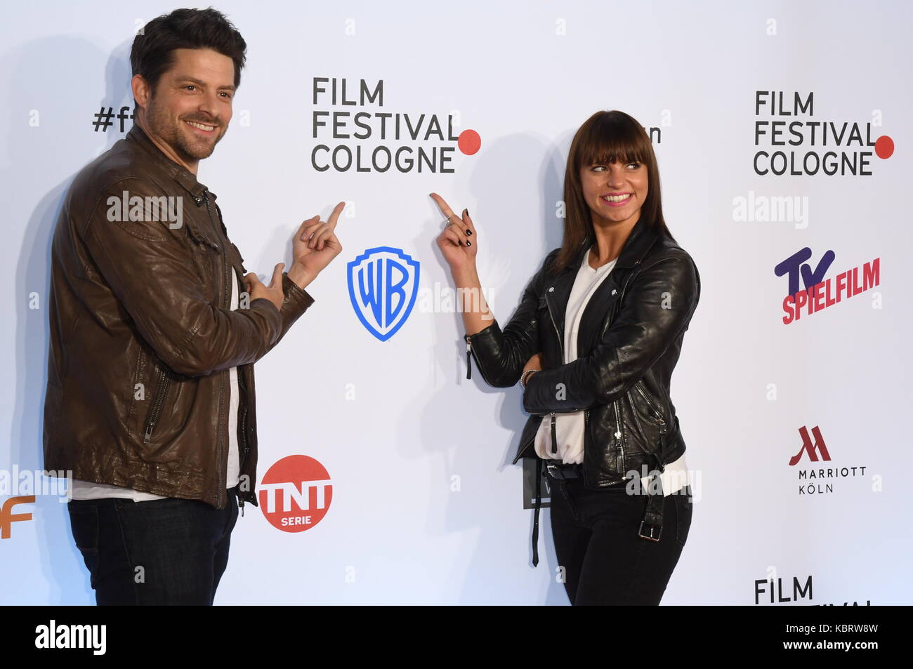 Actors Daniel Buder and Franziska Benz arrive for the opening of the ...