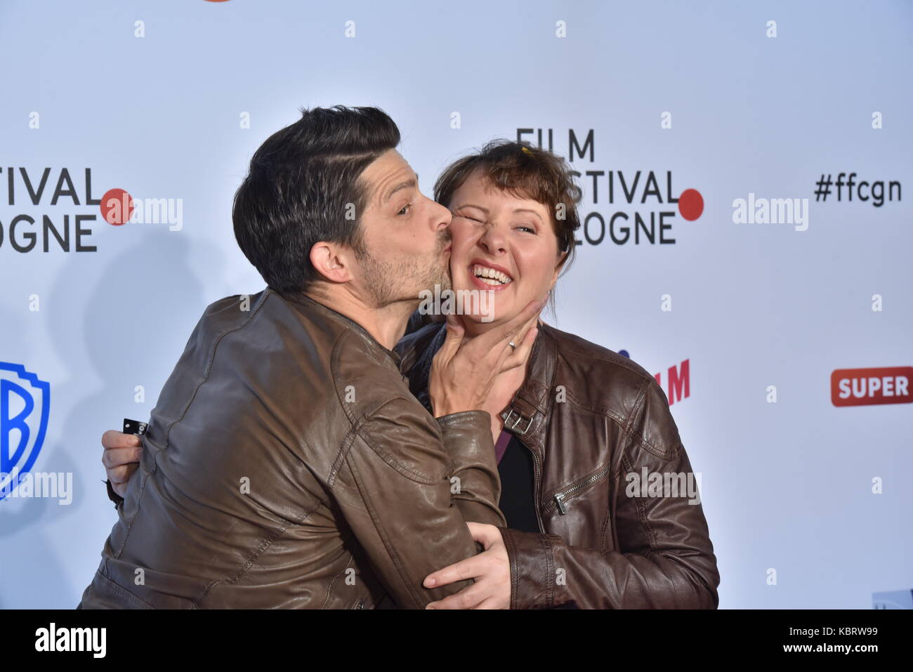Actor Daniel Buder and Nina Vorbrodt arrive for the opening of the Film ...