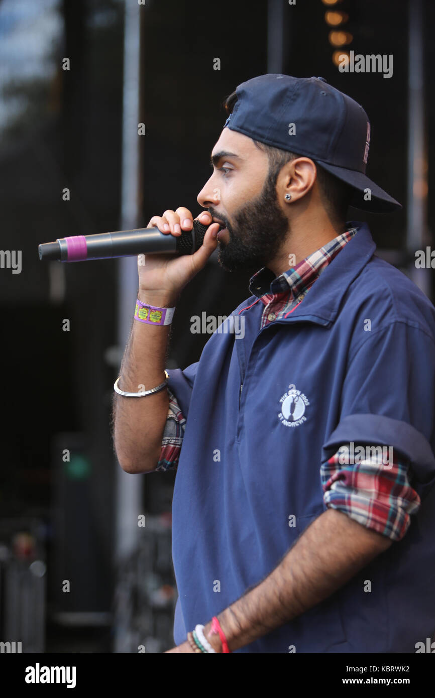 London UK 30 September -2017 Raxtar british rapper form Luton first ...