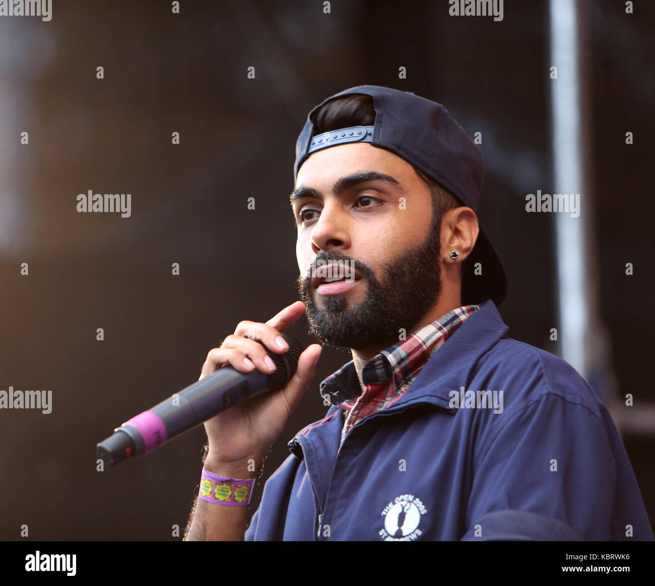 London UK 30 September -2017 Raxtar british rapper form Luton first ...