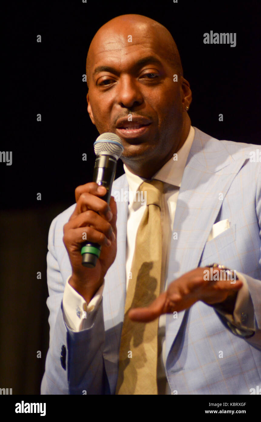 New York, NY, USA. 30th Sep, 2017. John Salley at the Annual Circle of ...