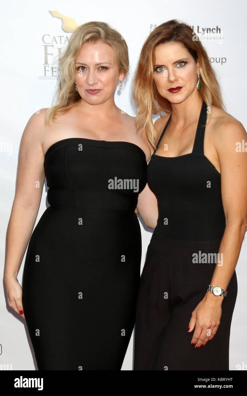 Santa Catalina Island, CA. 29th Sep, 2017. Kristen Hester, Elisabeth ...