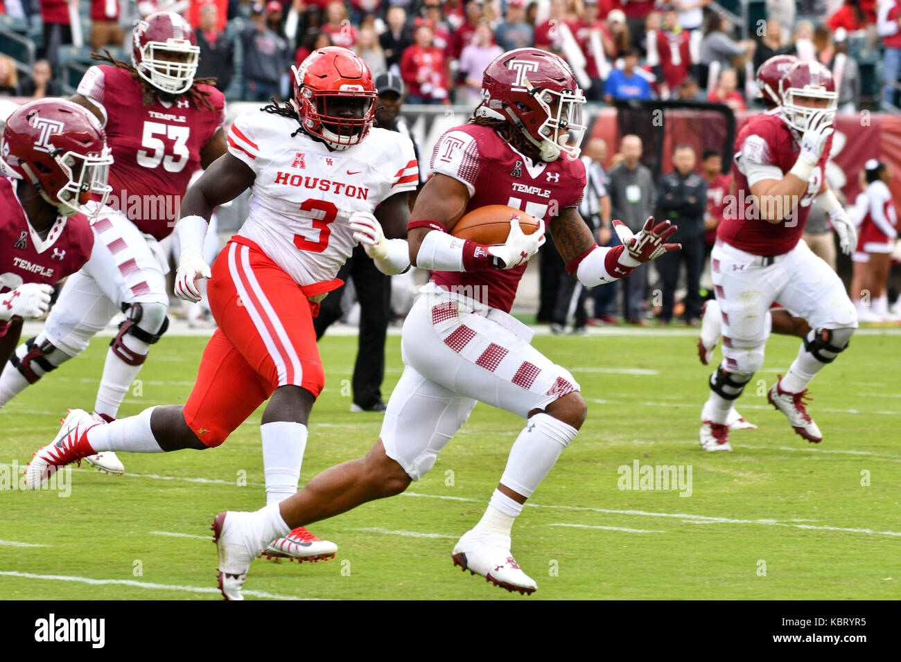 Philadelphia, Pennsylvania, USA. 30th Sep, 2017. Temple's ADONIS ...