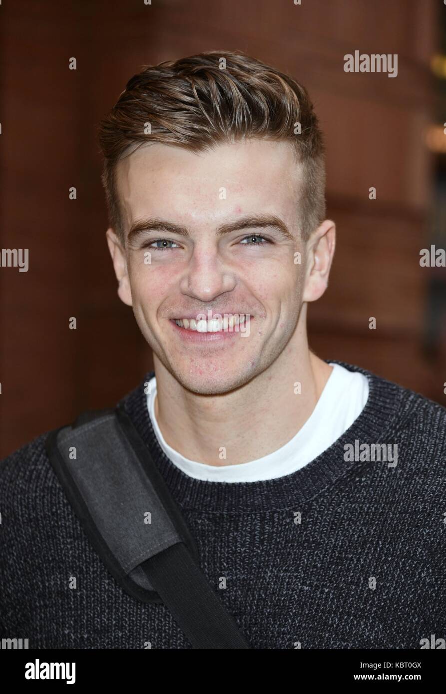 New York, NY, USA. 30th Sep, 2017. Jonno Davies, seen at his play A ...