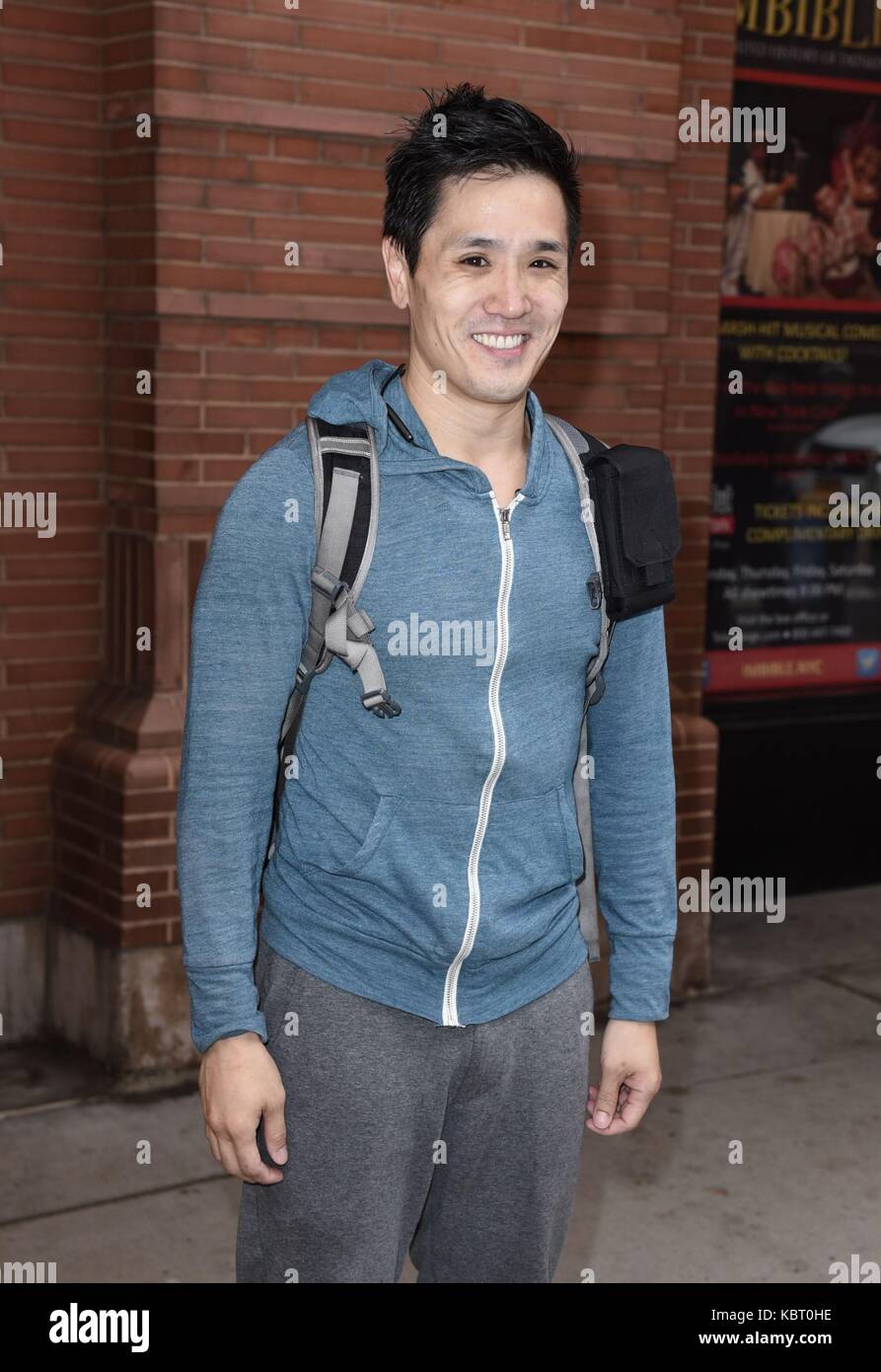New York, NY, USA. 30th Sep, 2017. Brian Lee Hunyh, seen at his play A ...