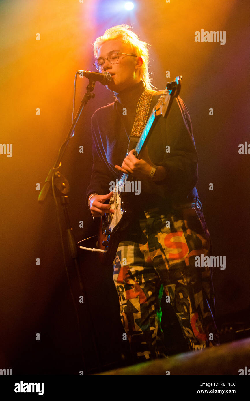 Milan Italy. 30 September 2017. The English singer-songwriter ANNABEL ...