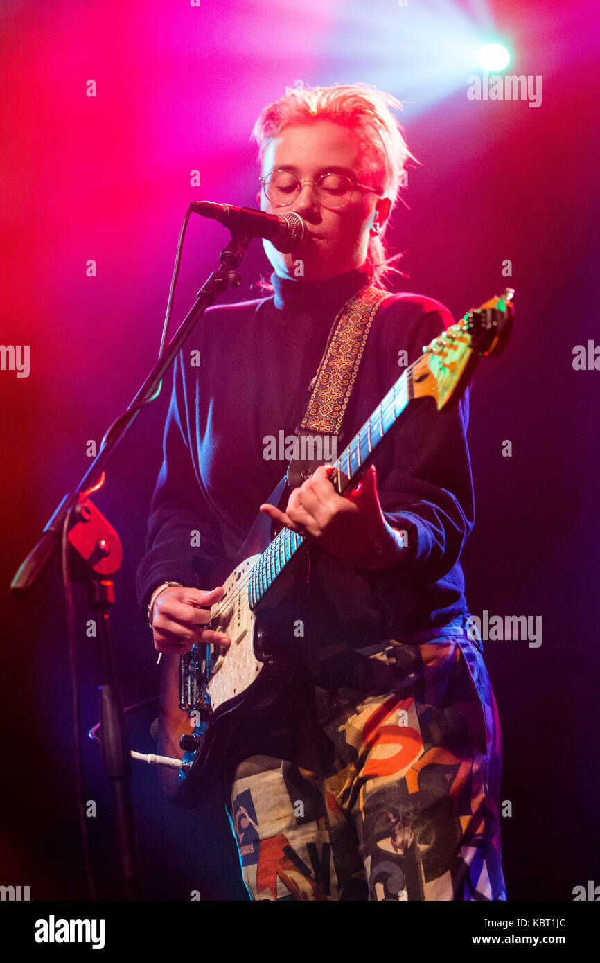 Milan Italy. 30 September 2017. The English singer-songwriter ANNABEL ...