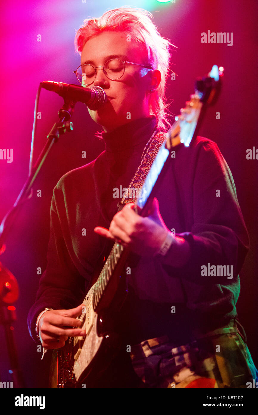 Milan Italy. 30 September 2017. The English singer-songwriter ANNABEL ...