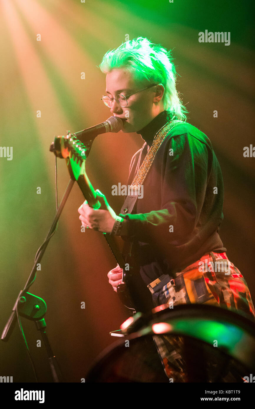 Milan Italy. 30 September 2017. The English singer-songwriter ANNABEL ...