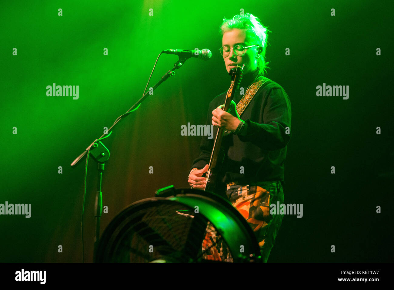 Milan Italy. 30 September 2017. The English singer-songwriter ANNABEL ...