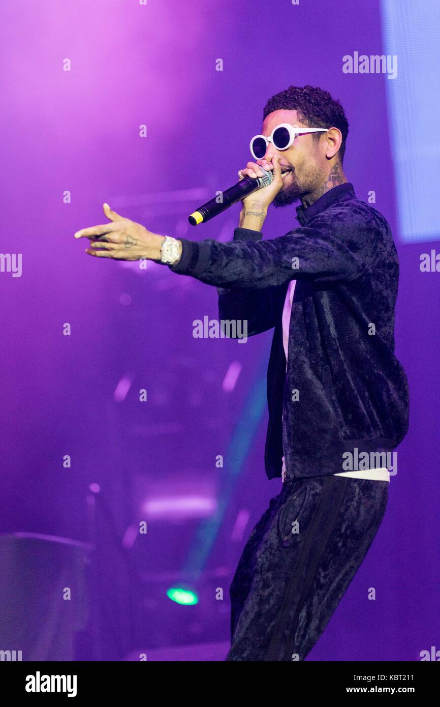 Chicago, Illinois, USA. 29th Sep, 2017. Rapper PNB ROCK (RAKIM ALLEN ...