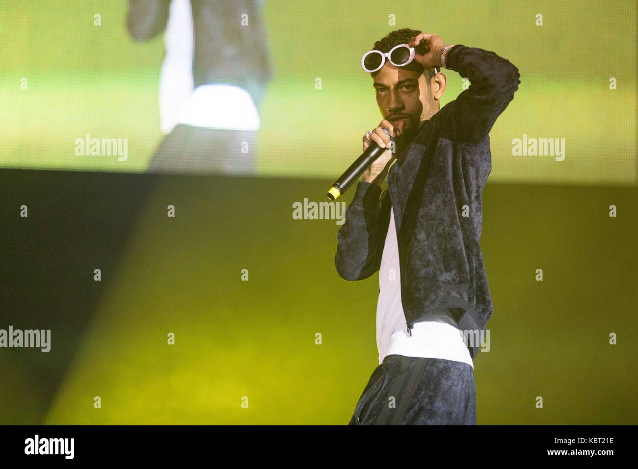 Chicago, Illinois, USA. 29th Sep, 2017. Rapper PNB ROCK (RAKIM ALLEN ...