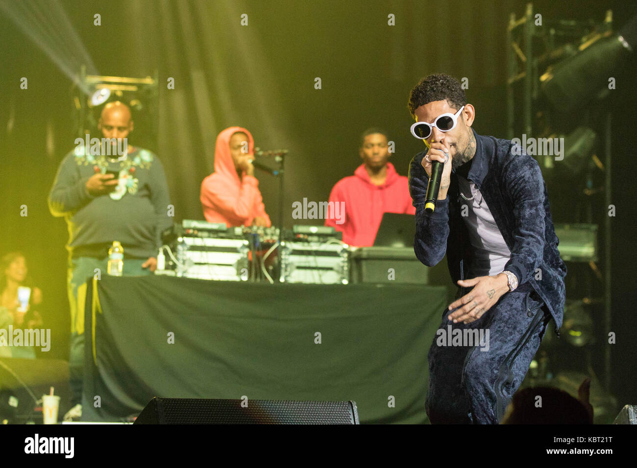 Chicago, Illinois, USA. 29th Sep, 2017. Rapper PNB ROCK (RAKIM ALLEN ...