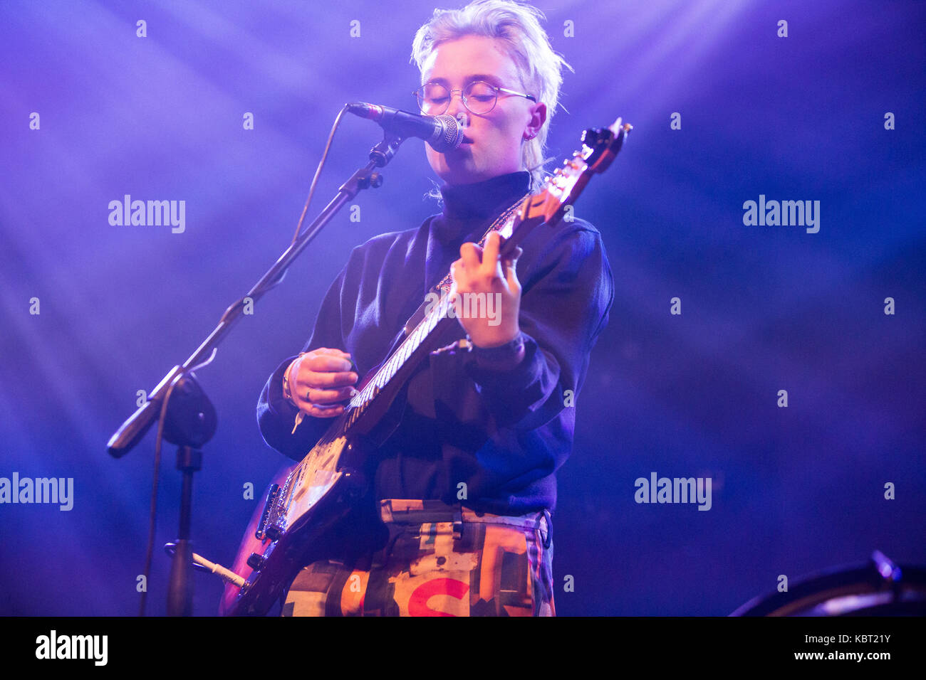 Milan Italy. 30 September 2017. The English singer-songwriter ANNABEL ...