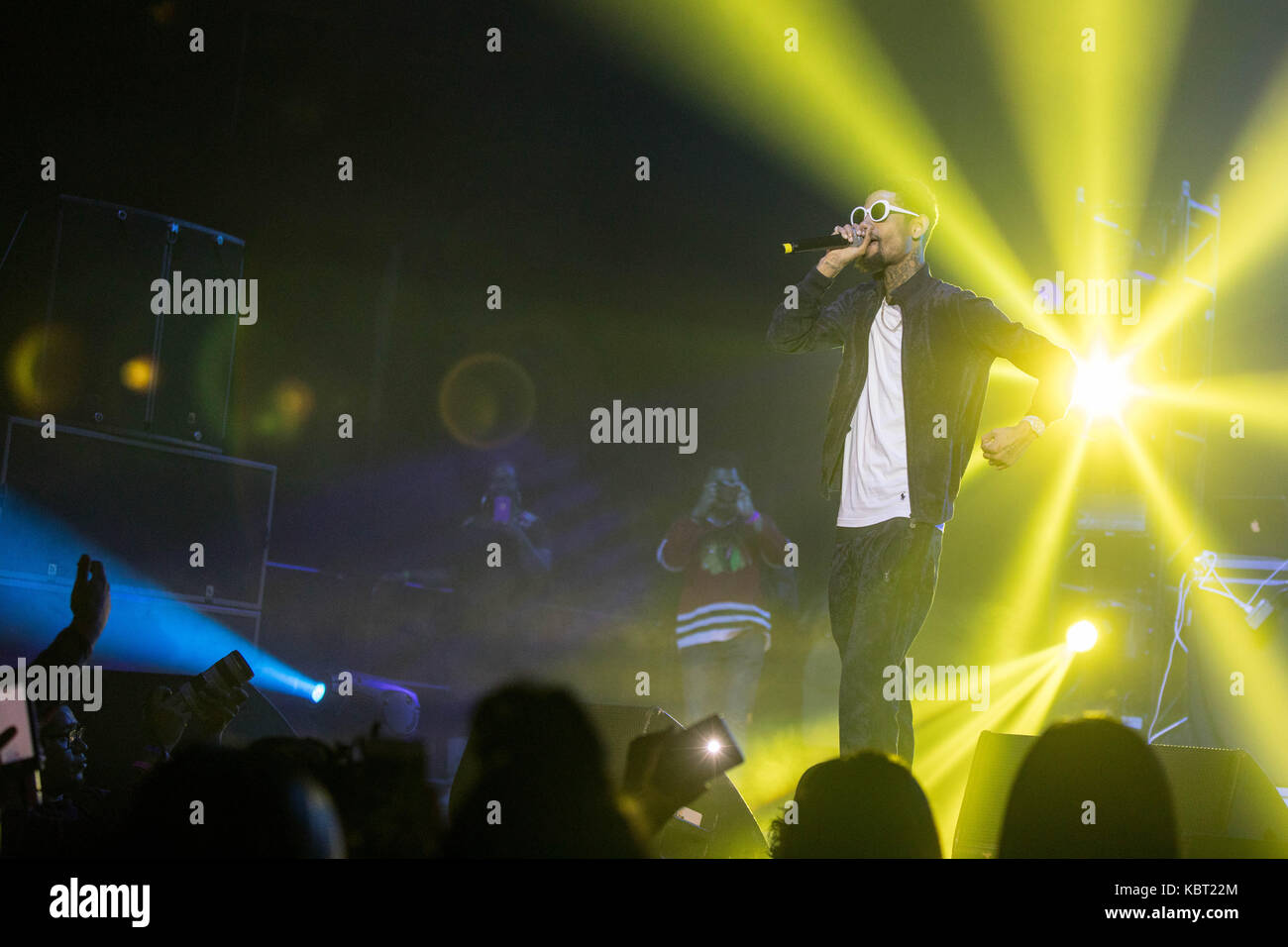 Chicago, Illinois, USA. 29th Sep, 2017. Rapper PNB ROCK (RAKIM ALLEN ...