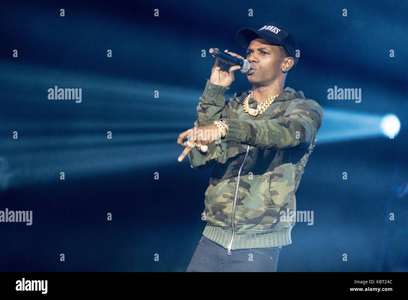 Chicago, Illinois, USA. 29th Sep, 2017. Rapper A BOOGIE WITH DA HOODIE ...