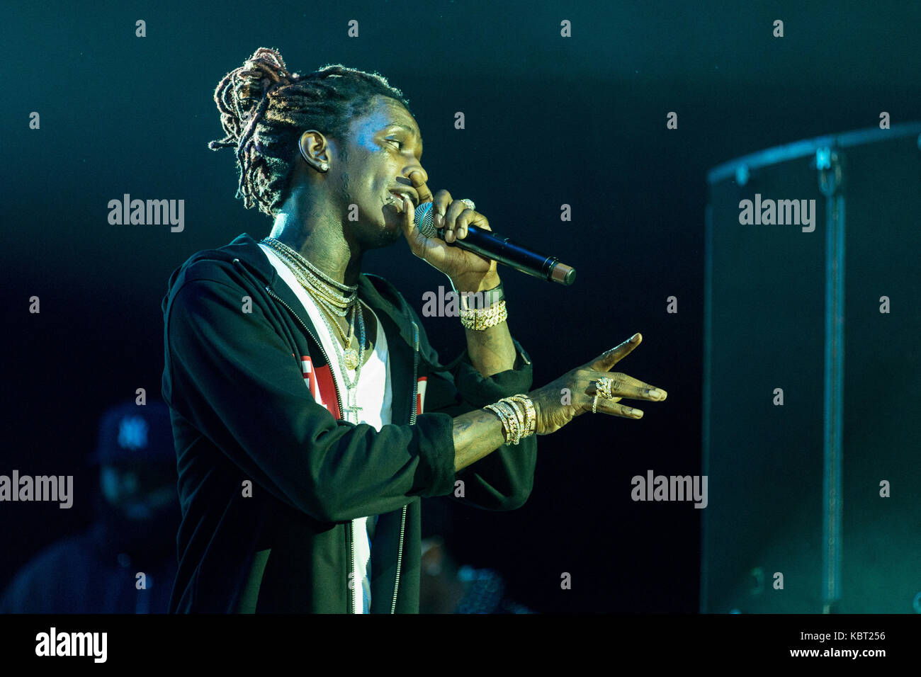 Chicago, Illinois, USA. 29th Sep, 2017. Rapper YOUNG THUG (JEFFERY ...