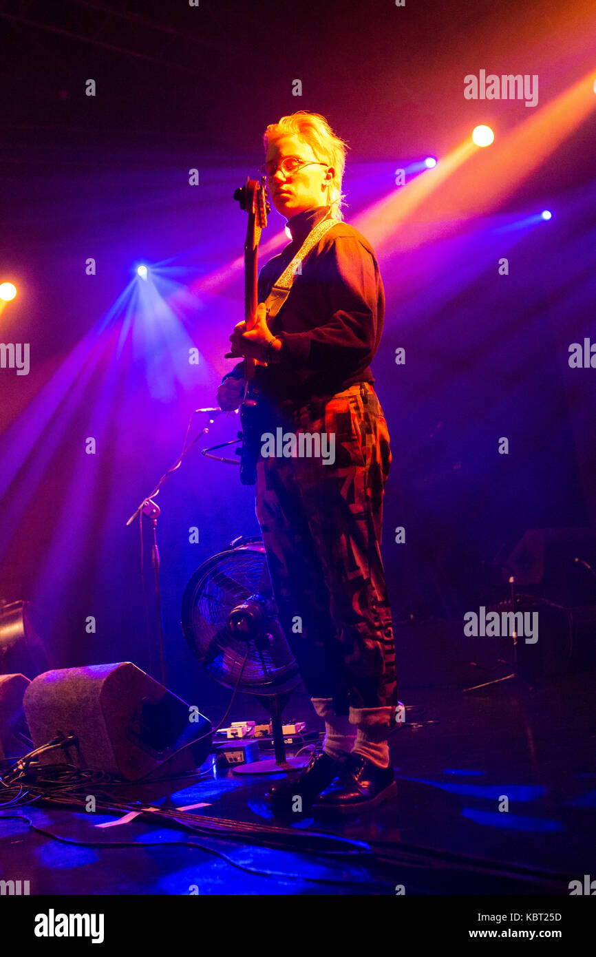 Milan Italy. 30 September 2017. The English singer-songwriter ANNABEL ...