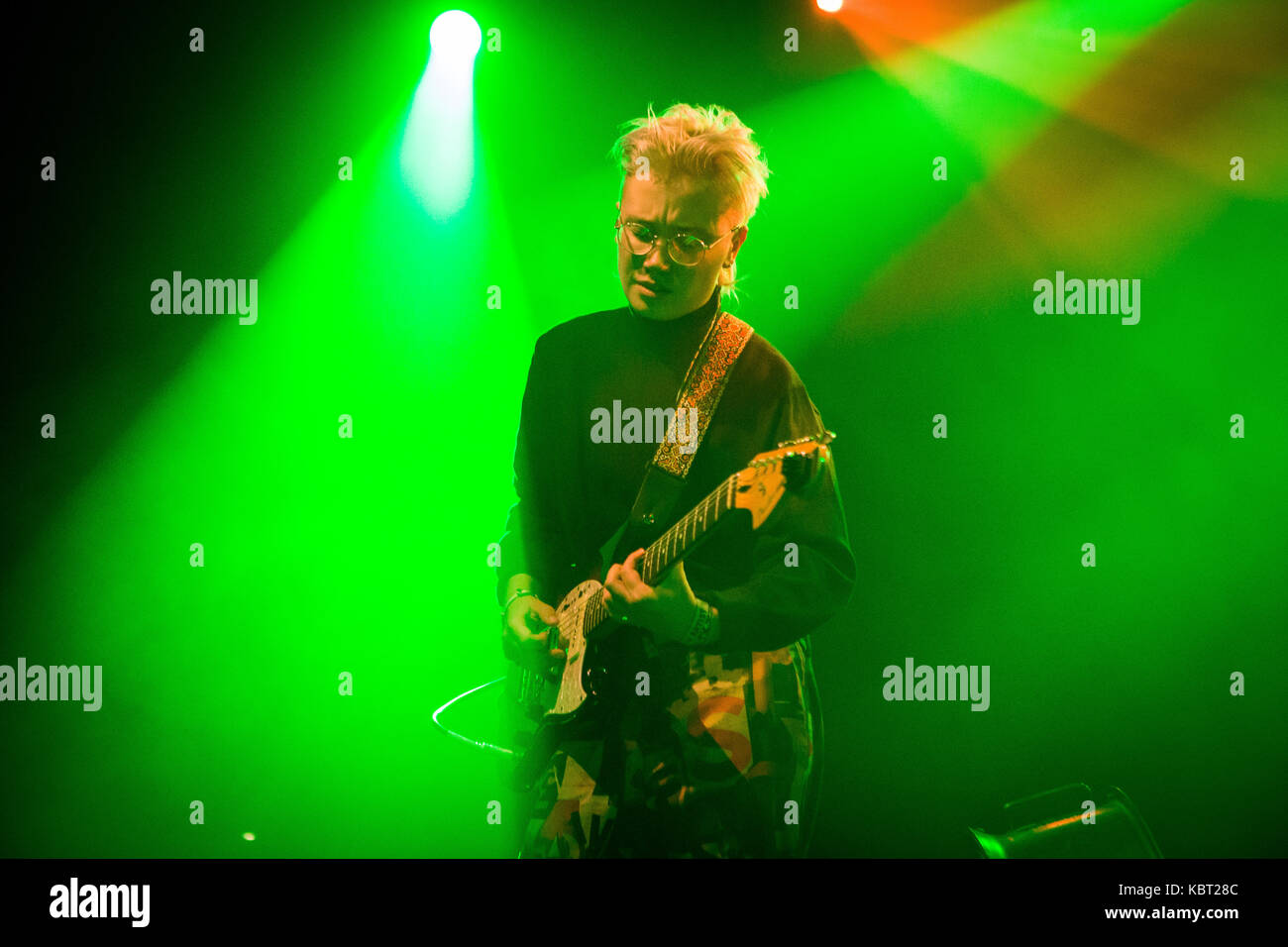 Milan Italy. 30 September 2017. The English singer-songwriter ANNABEL ...