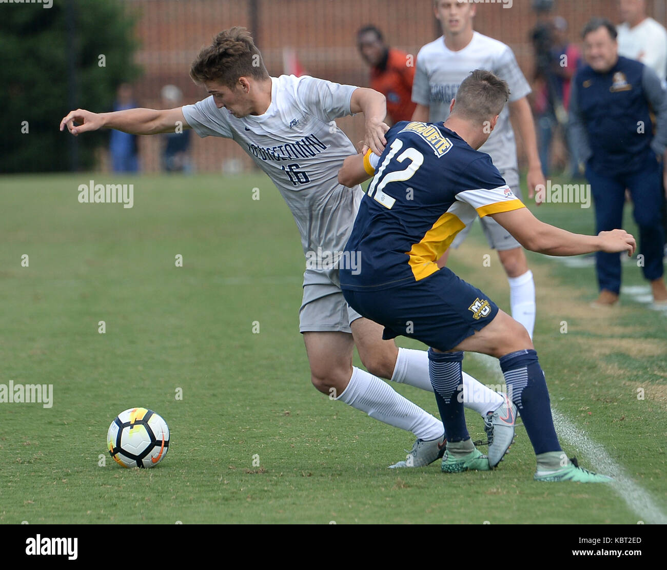 Washington, DC, USA. 30th Sep, 2017. 20170930 - Georgetown forward ...