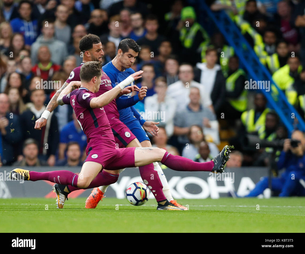 John stones kyle walker manchester city hi-res stock photography and ...