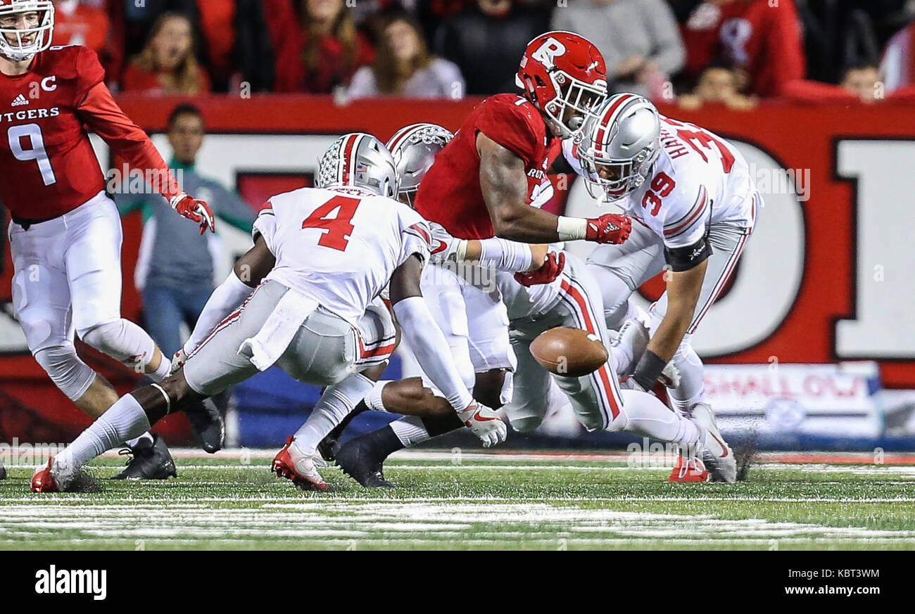 Rutgers scarlet knights running back robert martin 7 hi-res stock ...