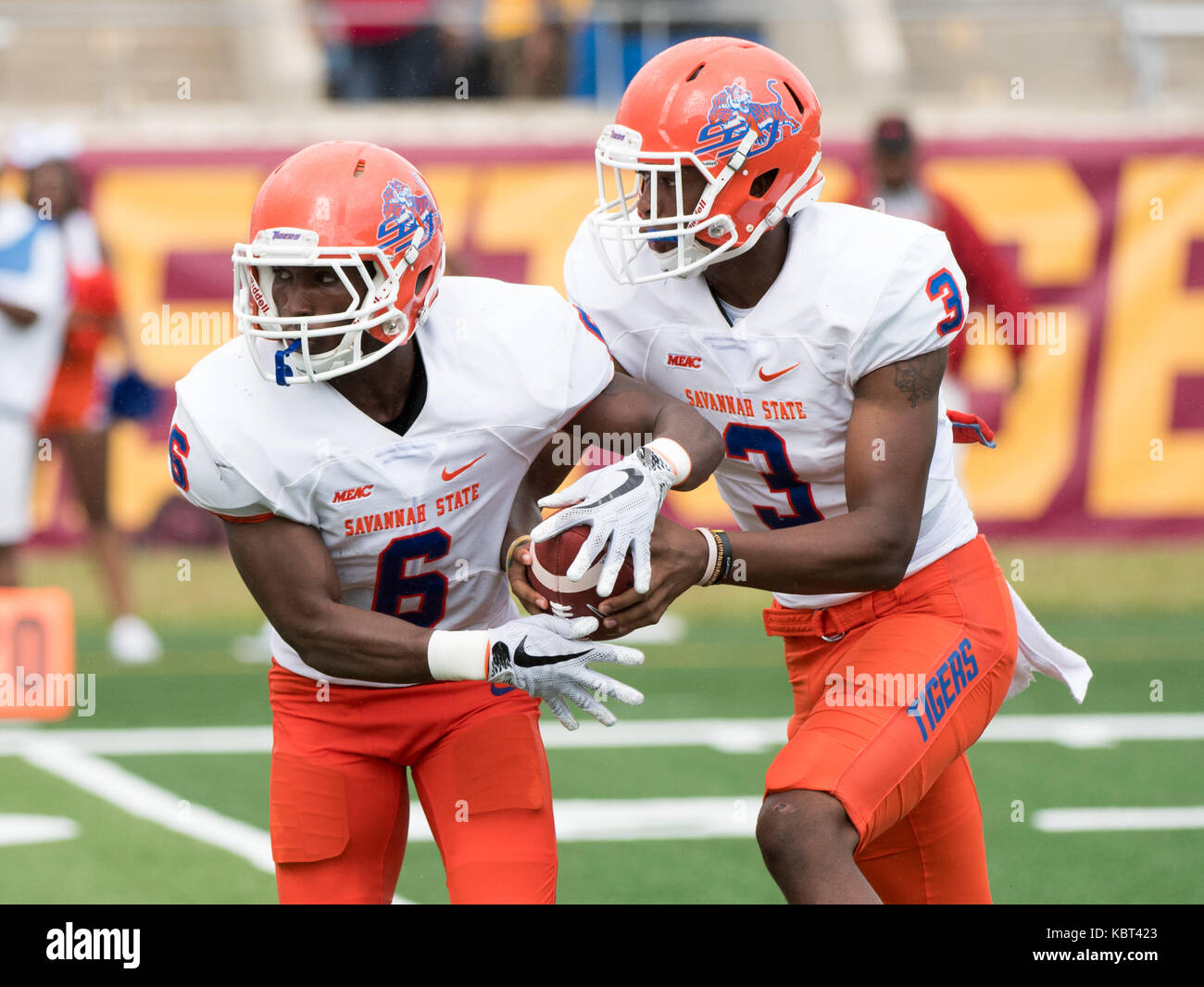 Daytona Beach, FL, USA. 30th Sep, 2017. Savannah State Tigers ...