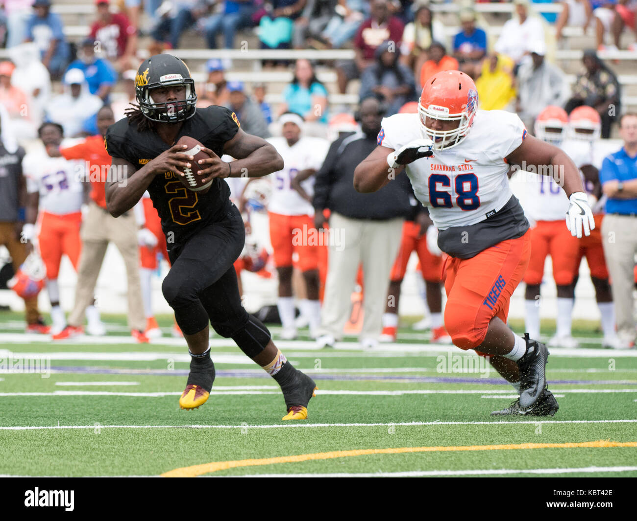Daytona Beach, FL, USA. 30th Sep, 2017. Bethune Cookman Wildcats ...