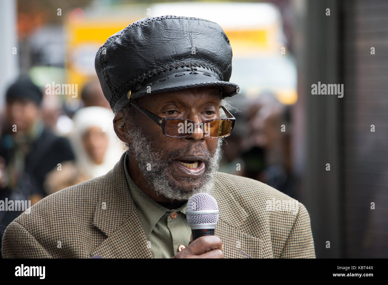 USA. 30th September, 2017. Dred-Scott Keyes, journalist and broadcaster ...