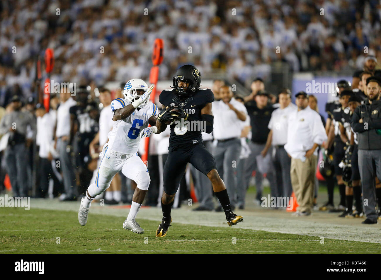 September 30, 2017 Colorado Buffaloes running back Alex Fontenot #8 ...