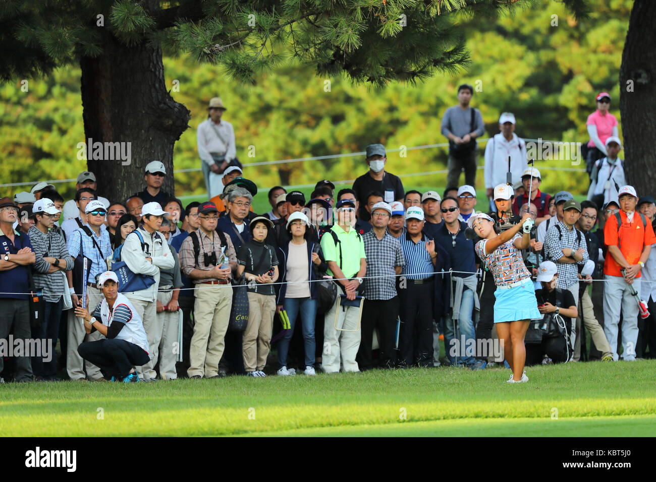 Abiko Golf Club, Chiba, Japan. 30th Sep, 2017. Kim Hae-Rym (KOR ...
