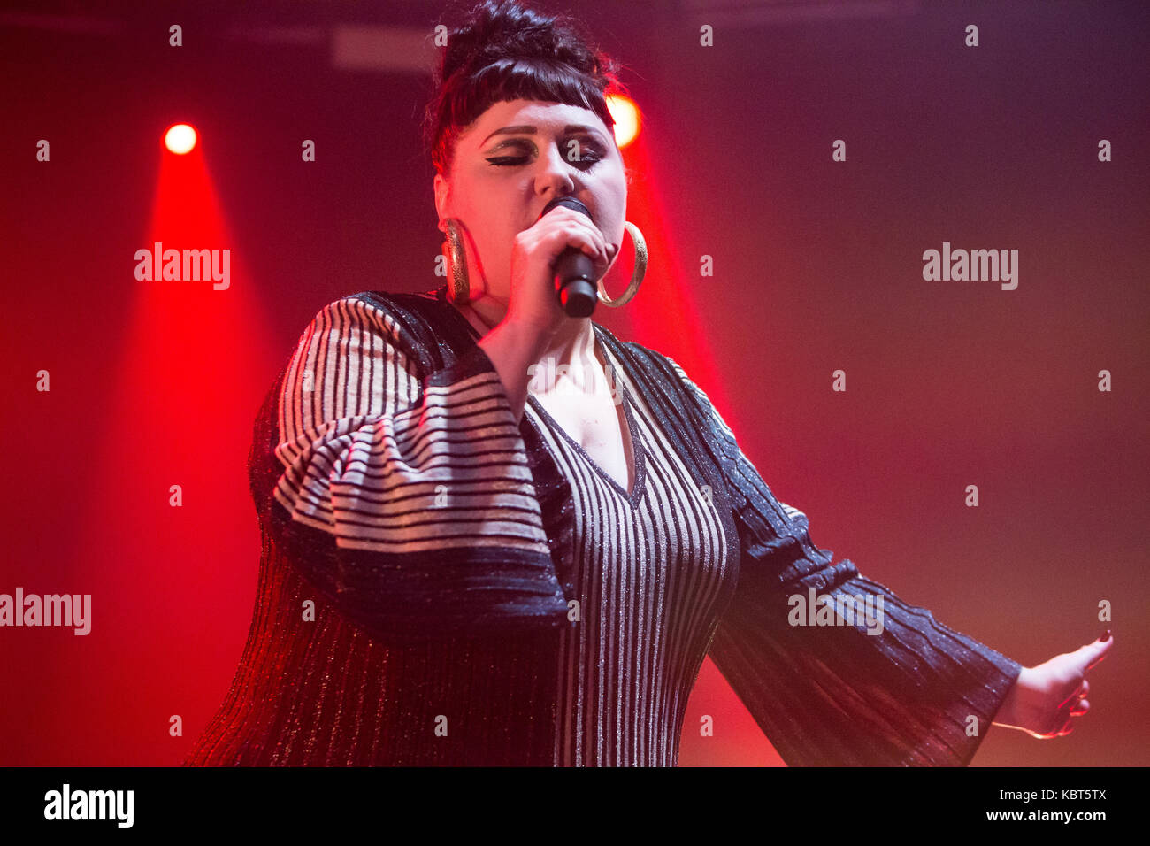 Milan Italy. 30 September 2017. The American singer-songwriter BETH ...