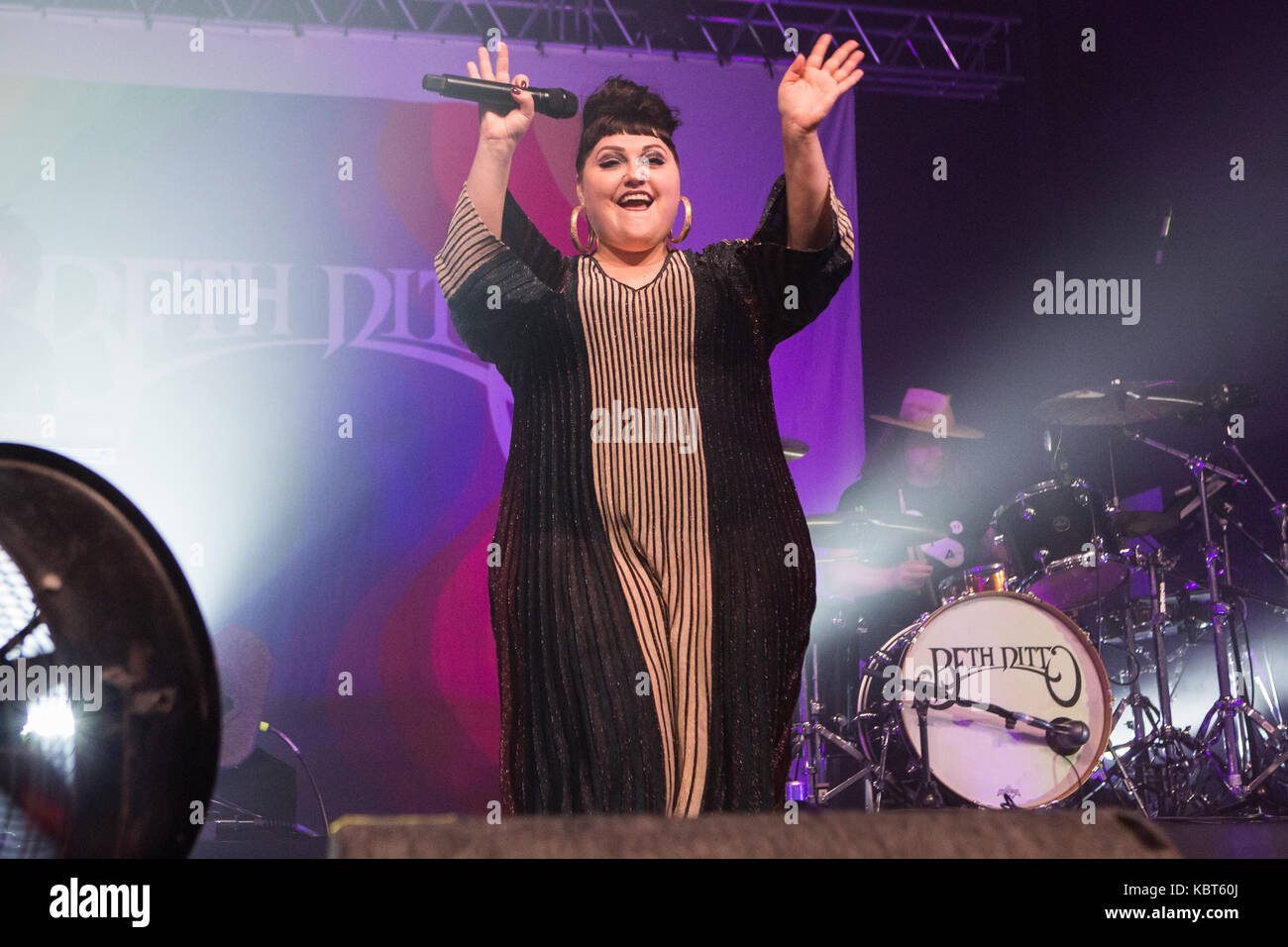 Milan Italy. 30 September 2017. The American singer-songwriter BETH ...