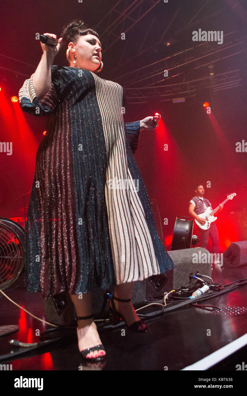 Milan Italy. 30 September 2017. The American singer-songwriter BETH ...