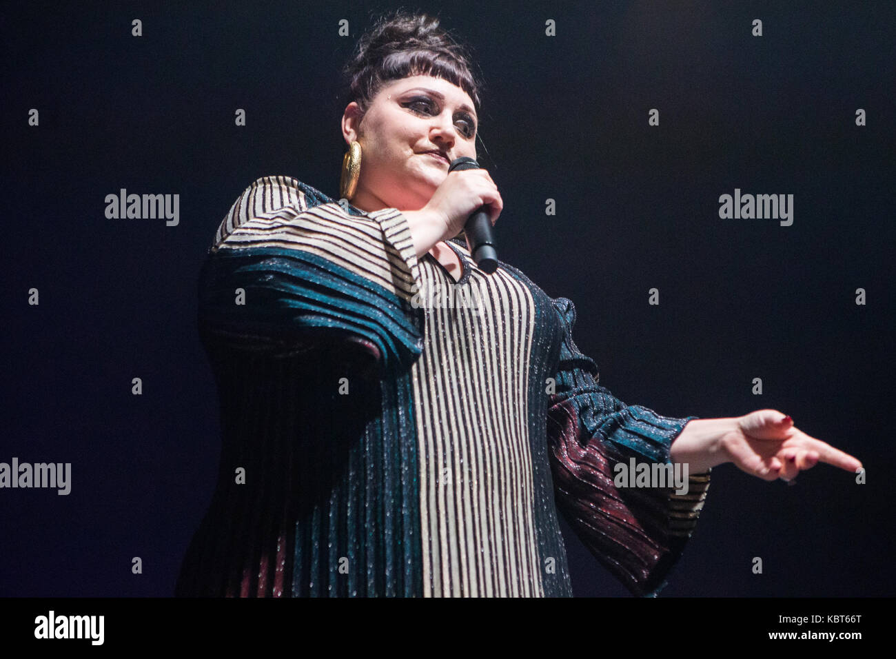 Milan Italy. 30 September 2017. The American singer-songwriter BETH ...
