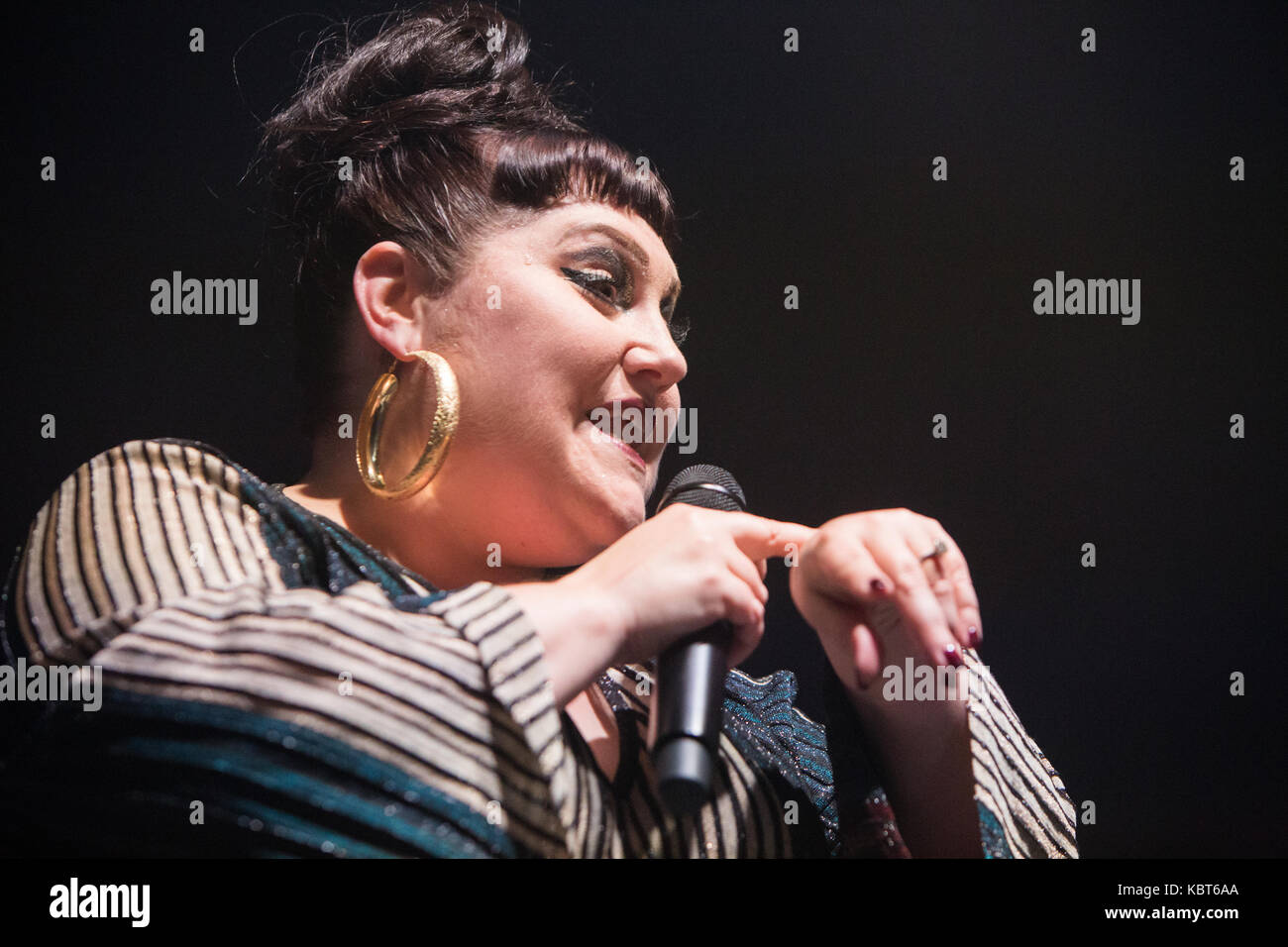 Milan Italy. 30 September 2017. The American singer-songwriter BETH ...