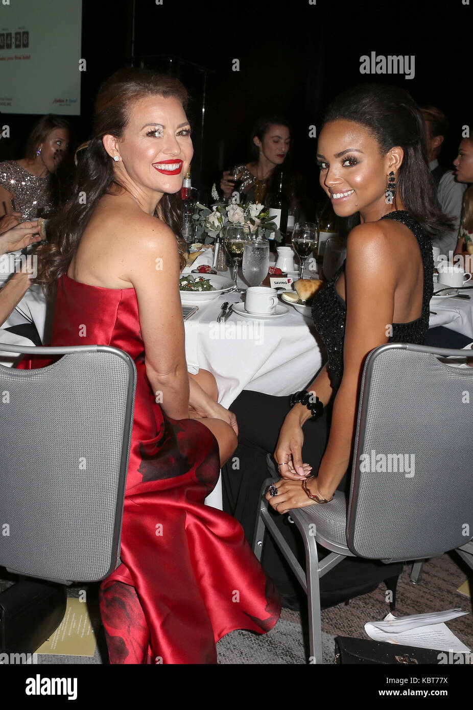 HOLLYWOOD, CA - SEPTEMBER 30: Meagan Tandy, Kim Biddle, at The 6th ...