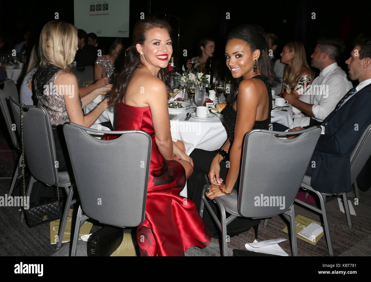 HOLLYWOOD, CA - SEPTEMBER 30: Meagan Tandy, Kim Biddle, at The 6th ...