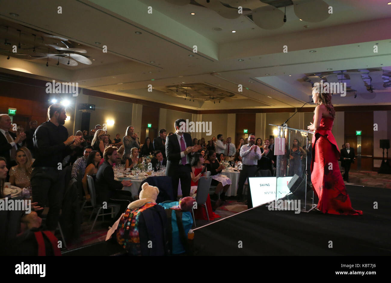 Hollywood, Ca. 30th Sep, 2017. Kim Biddle, at The 6th Annual Saving ...