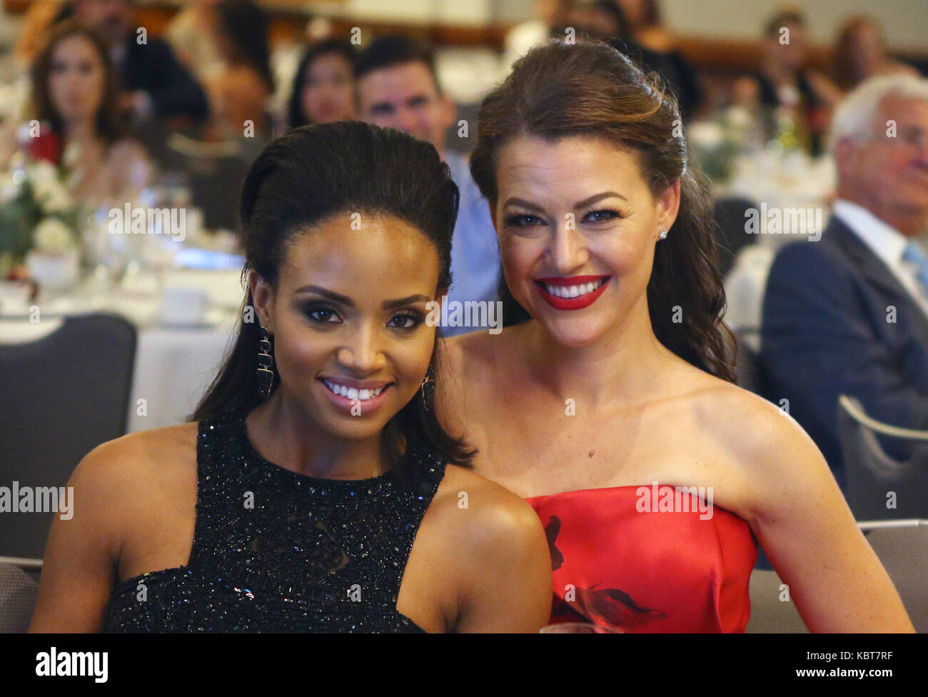 Hollywood, Ca. 30th Sep, 2017. Meagan Tandy, Kim Biddle, at The 6th ...