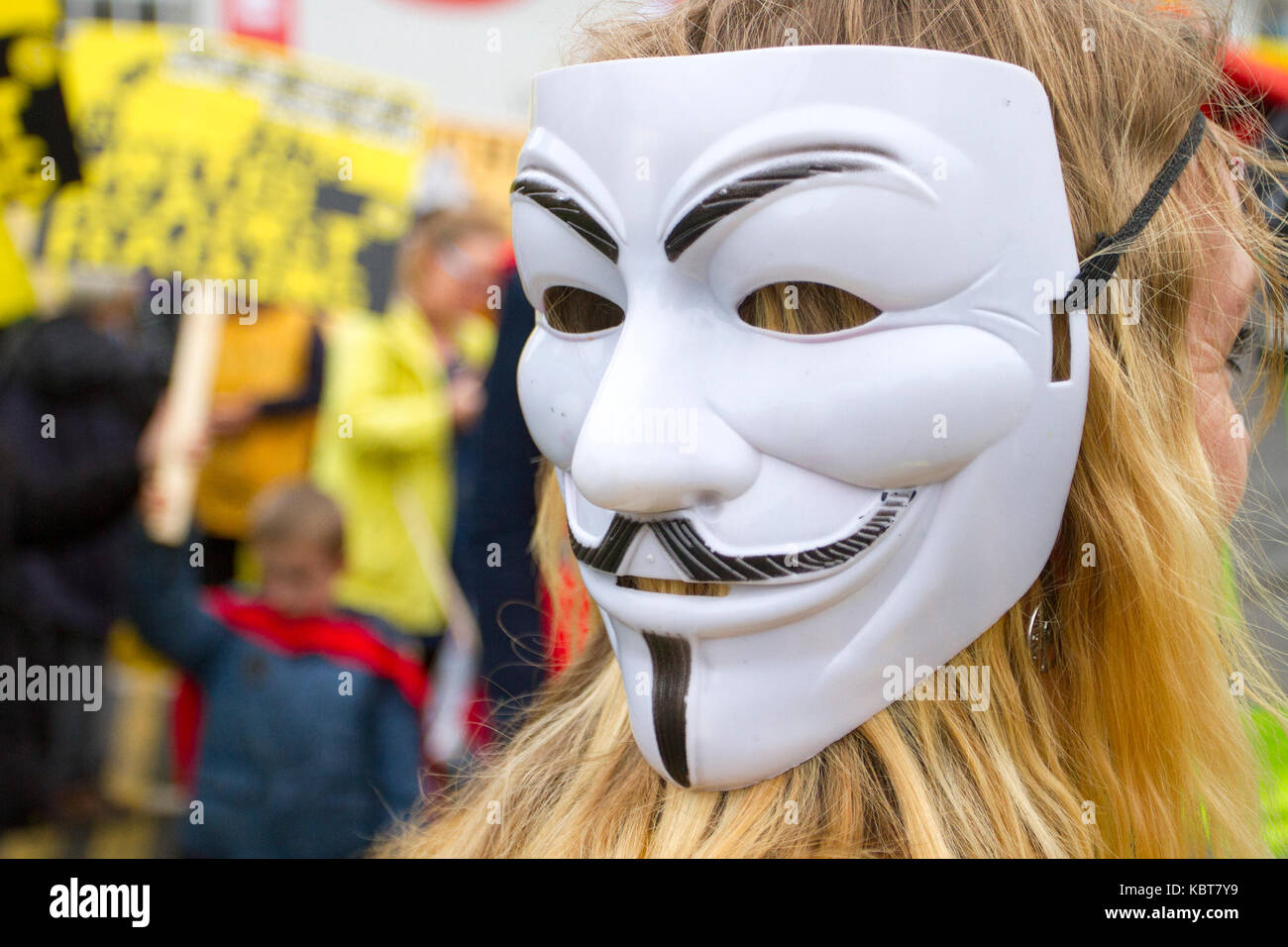 Anonymous Mask Protests High Resolution Stock Photography and Images ...