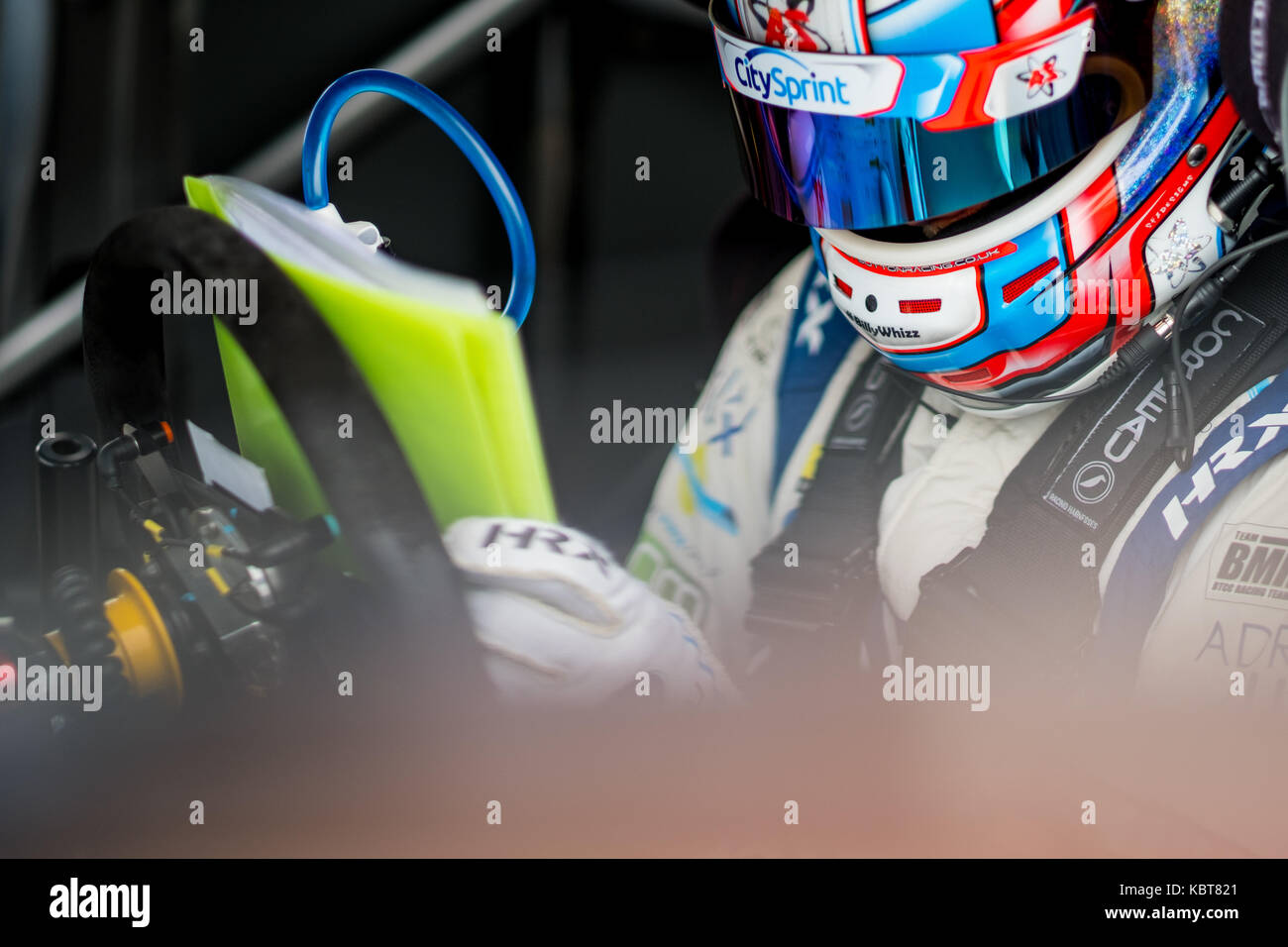 Fawkham, Longfield, UK. 1st Oct, 2017. BTCC Ashley Sutton and Adrian ...