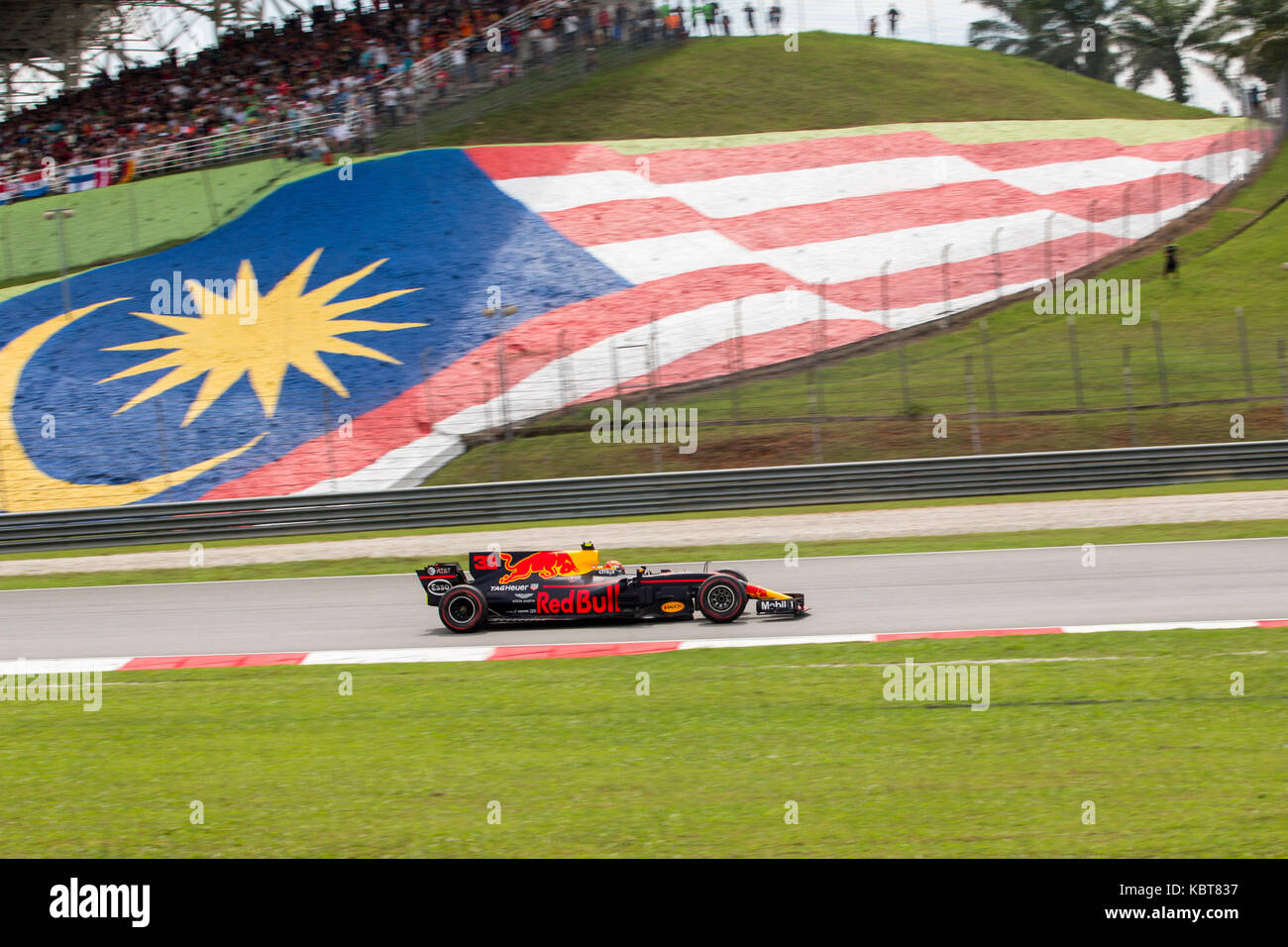 Max Verstappen from RBR TAG Heuer races in the F1 Grand Prix at the ...