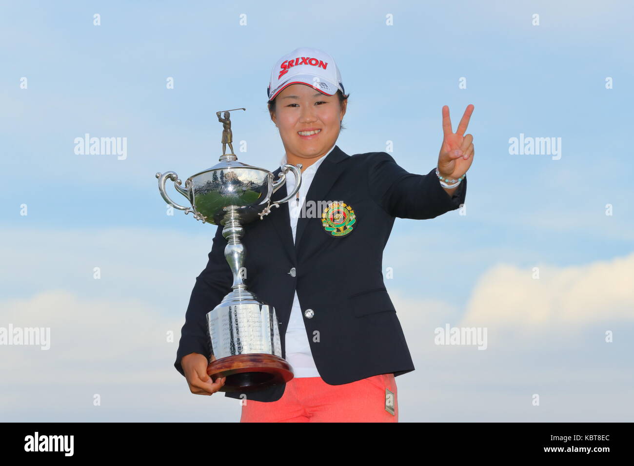 Abiko Golf Club, Chiba, Japan. 1st Oct, 2017. Nasa Hataoka, OCTOBER 1 ...