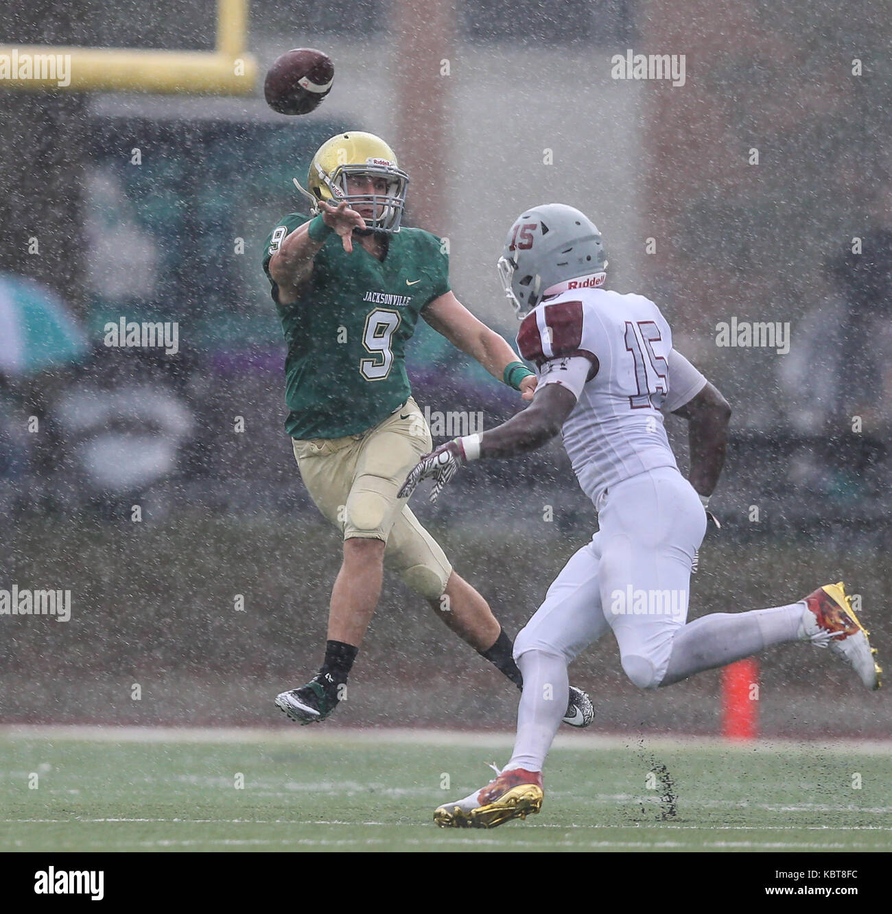 NCAA Football 2017: Guilford vs. Jacksonville SEP 30 Jacksonville ...