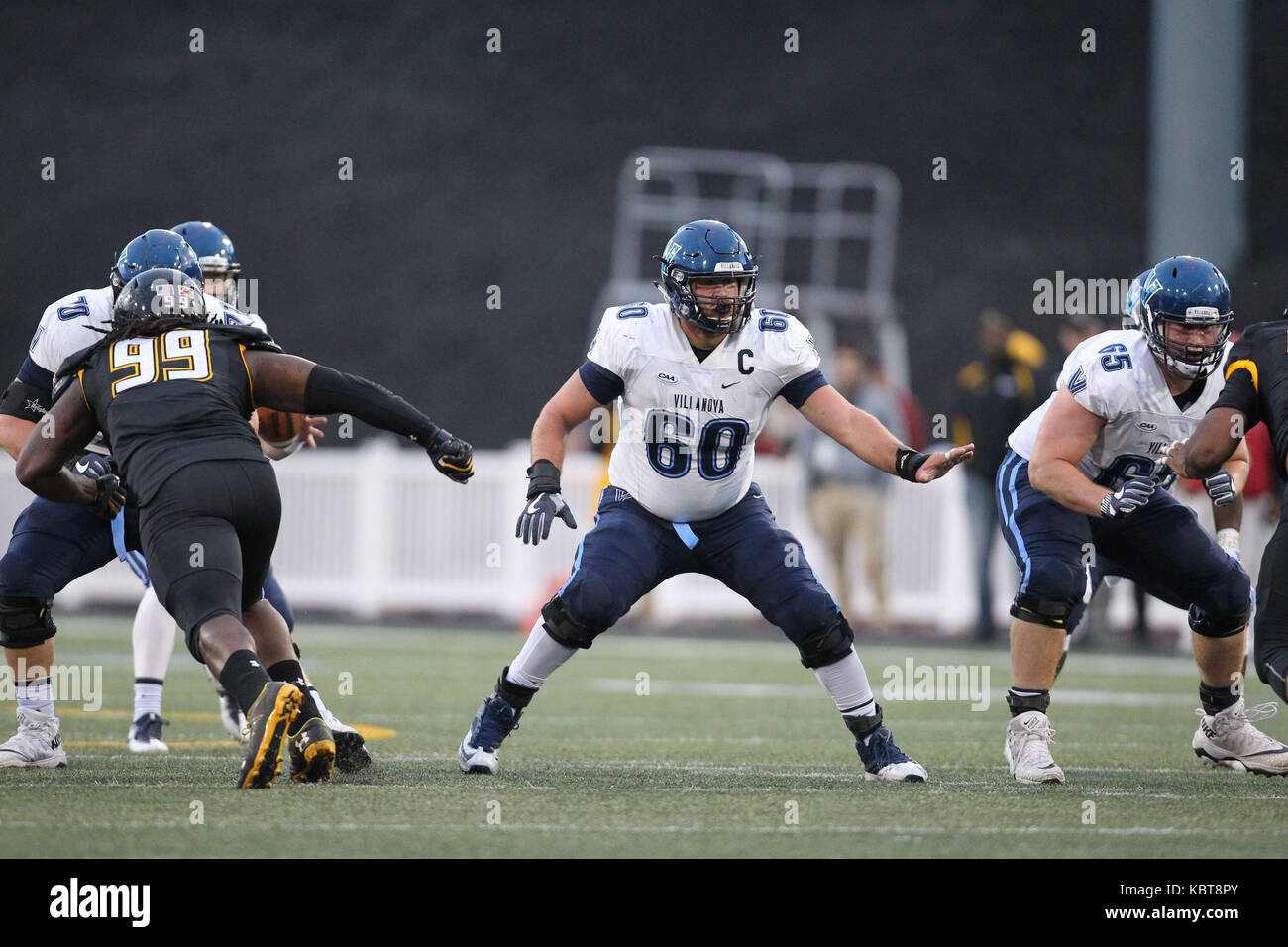 September 30, 2016: Villanova Wildcats center Matt Donoghue #60 in ...
