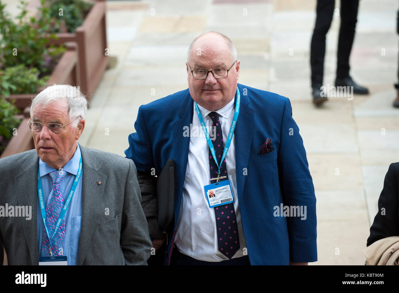 Manchester, UK. 1st October 2017. The Rt Hon Sir Eric Pickles MP ...