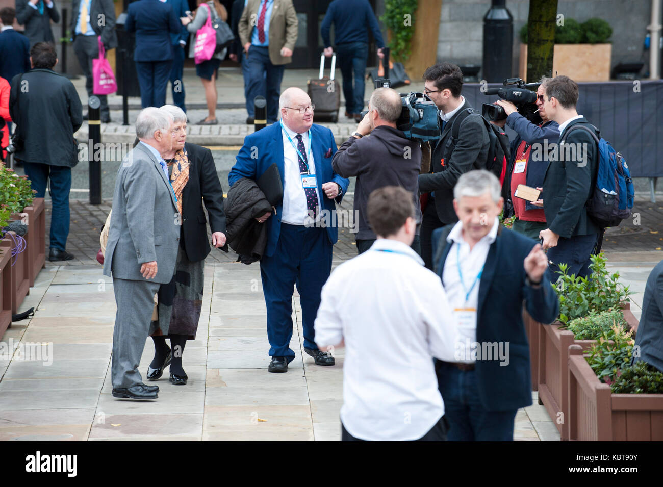 Manchester, UK. 1st October 2017. The Rt Hon Sir Eric Pickles MP ...