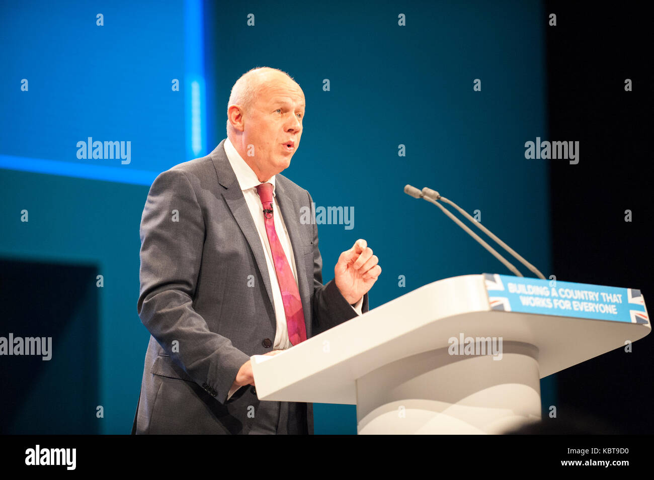 Manchester, UK. 1st October 2017. The First Secretary of State, The Rt ...